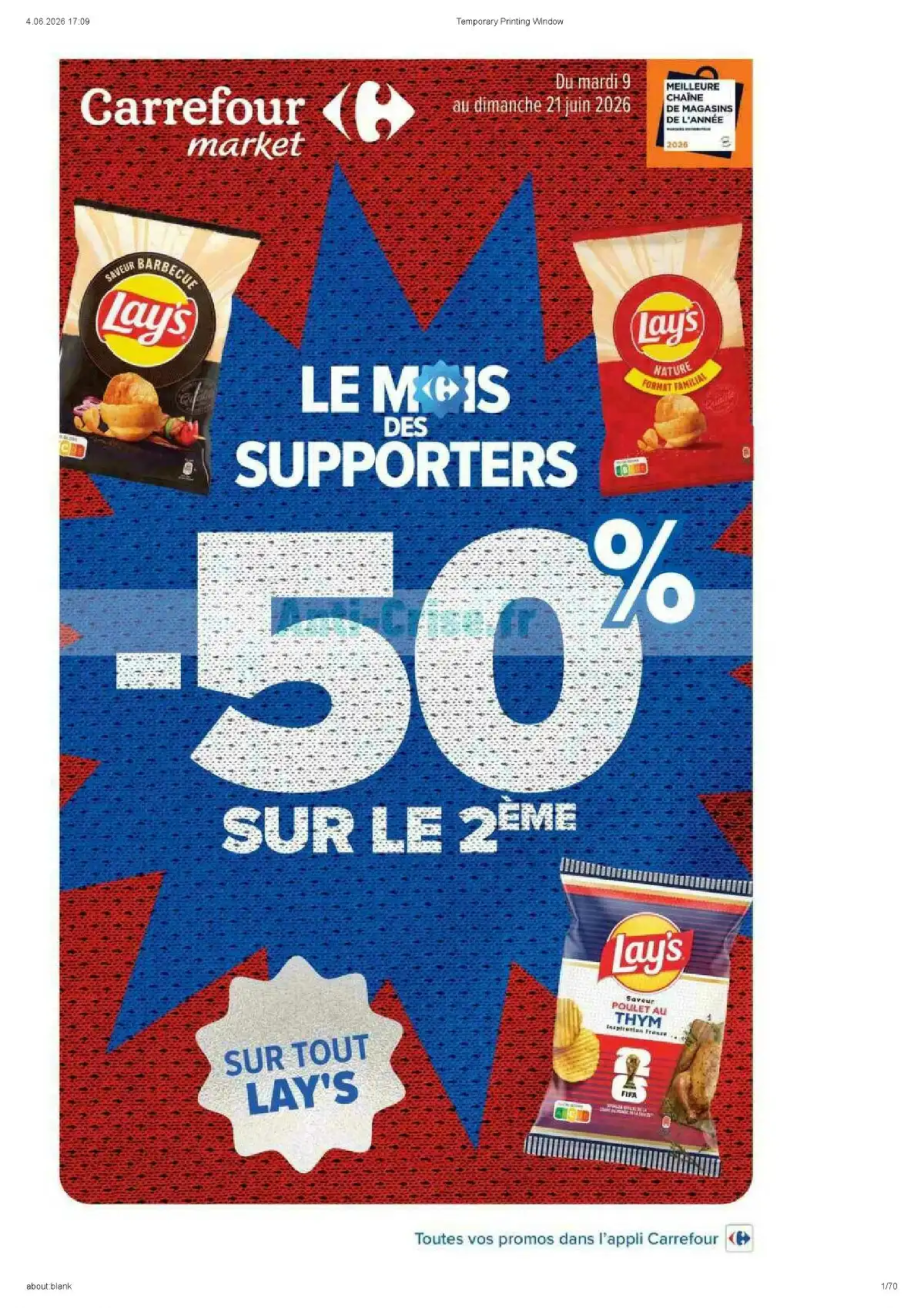 Catalogue Carrefour du du 16 au 28 juin 2026