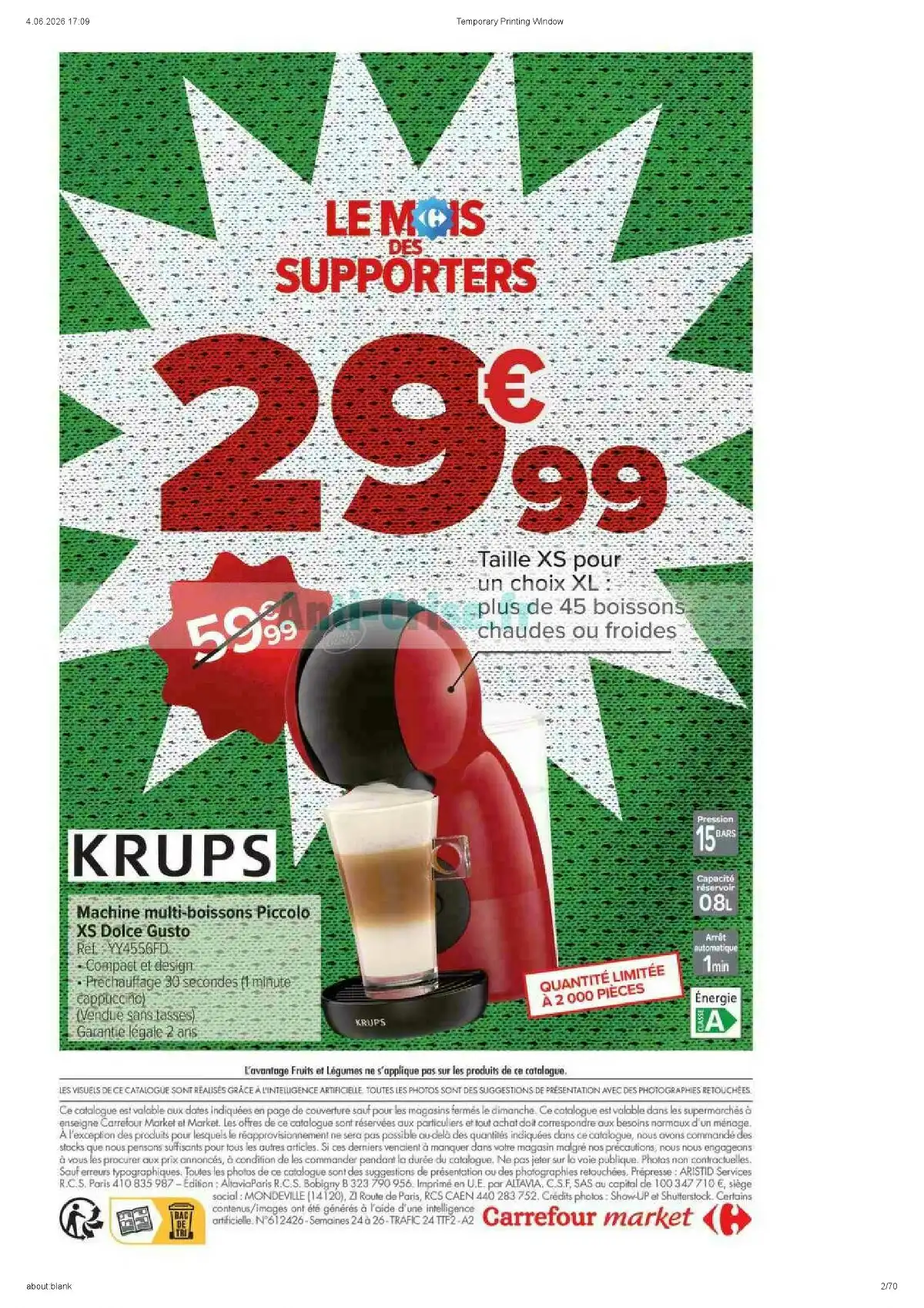 Catalogue Carrefour du du 16 au 28 juin 2026